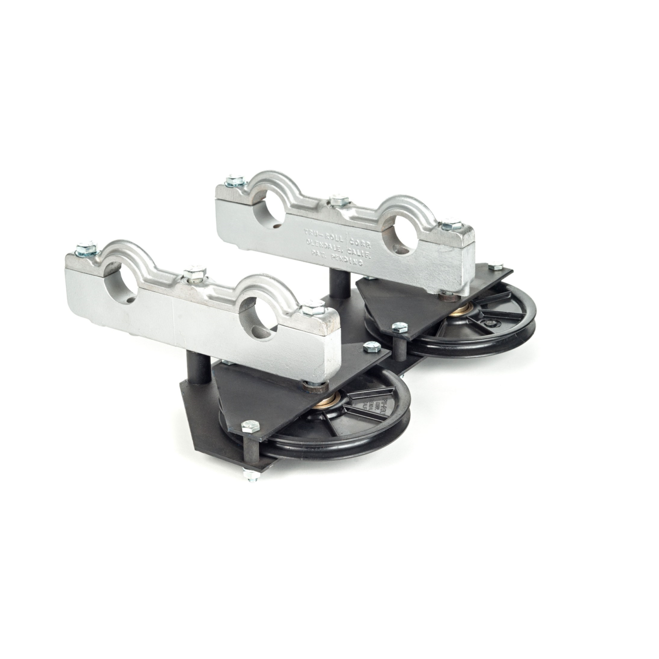 Steel Track C-Channel Splice (pair) – Tru-Roll