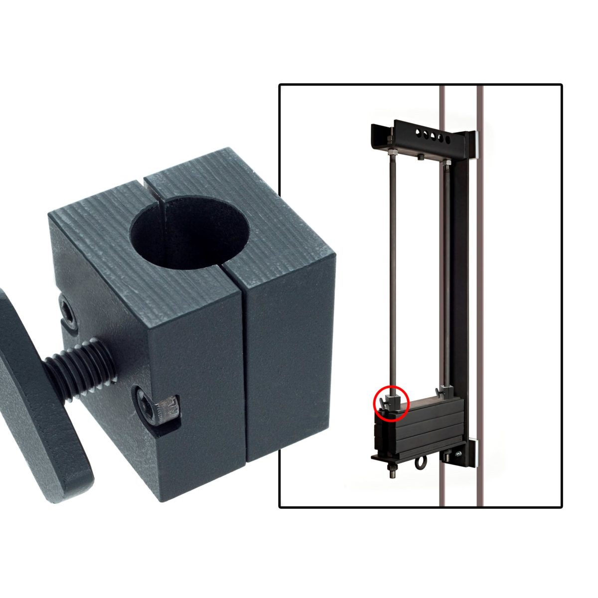 8″ & 12″ Upright Loft Block – Tru-Roll